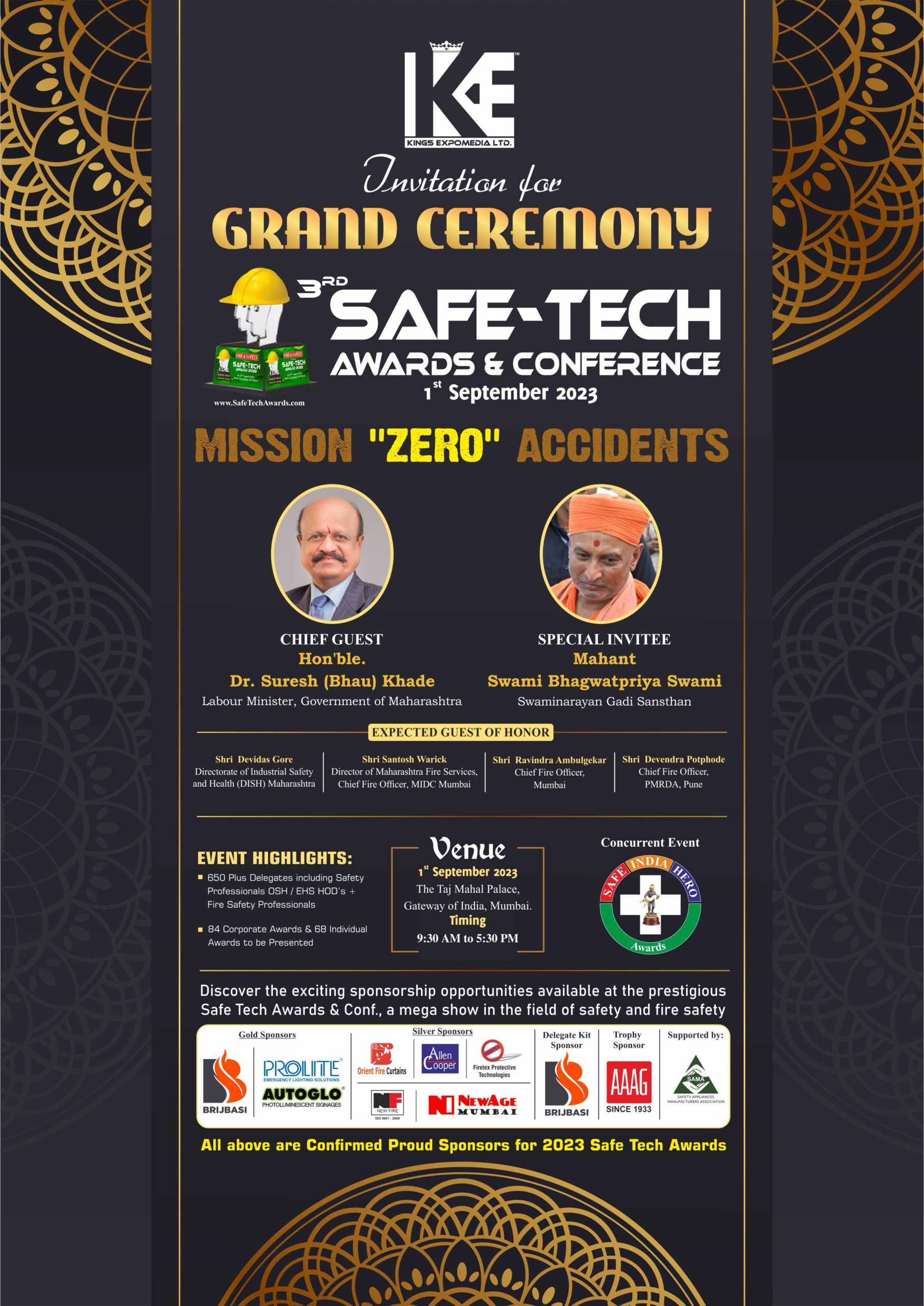 SAFE INDIA HERO PLUS Awards - SAFE INDIA HERO PLUS Awards